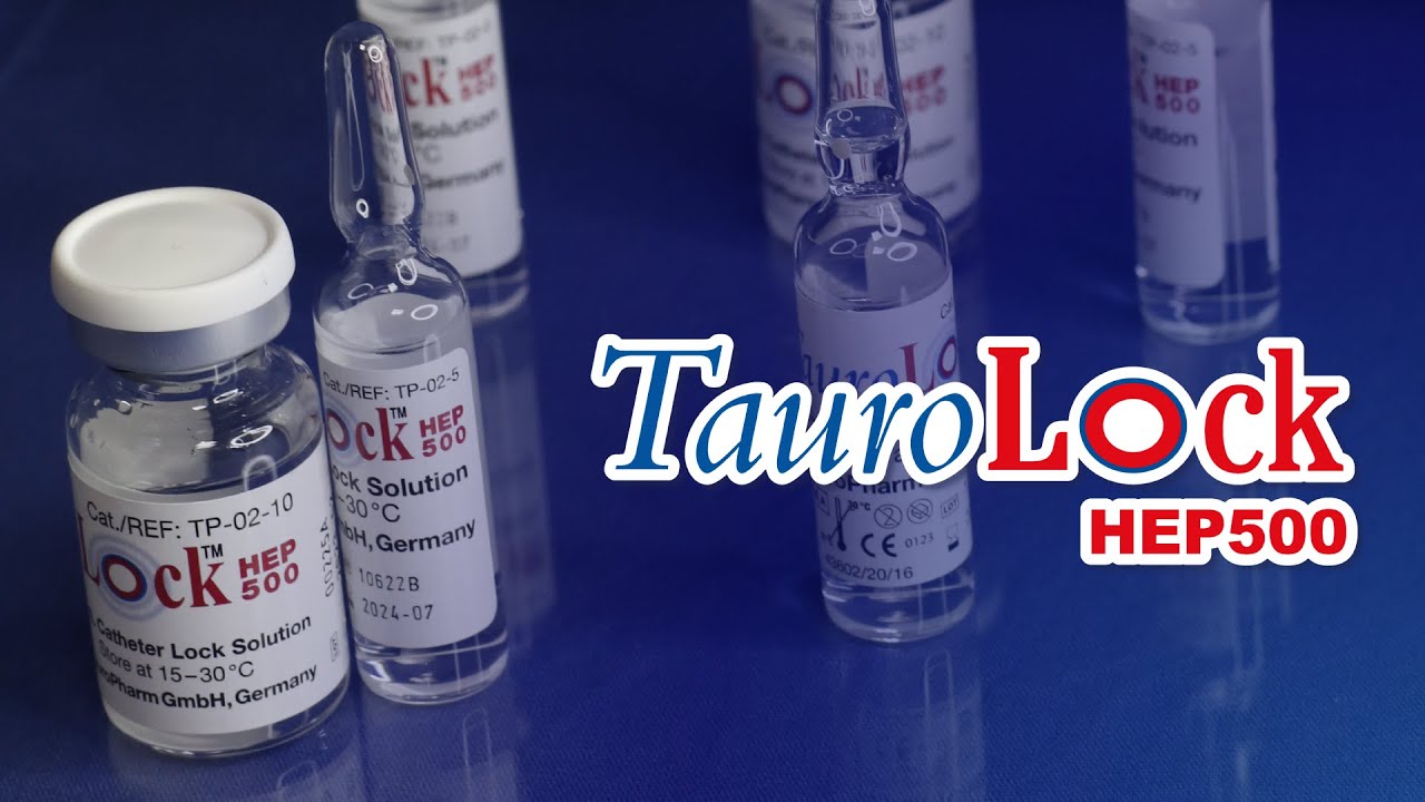 TauroLock HEP 500 - Por dentro do cateter! - YouTube