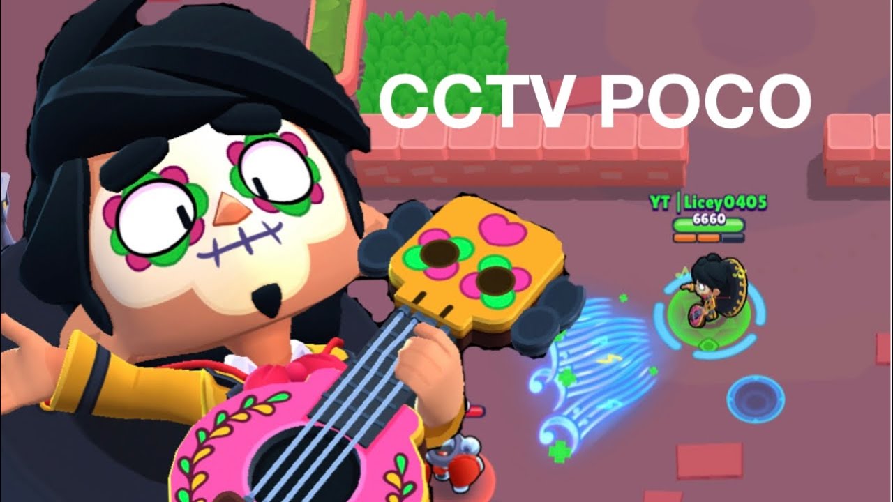 CCTV POCO MYTHIC skin review | Brawl stars ⭐️ - YouTube