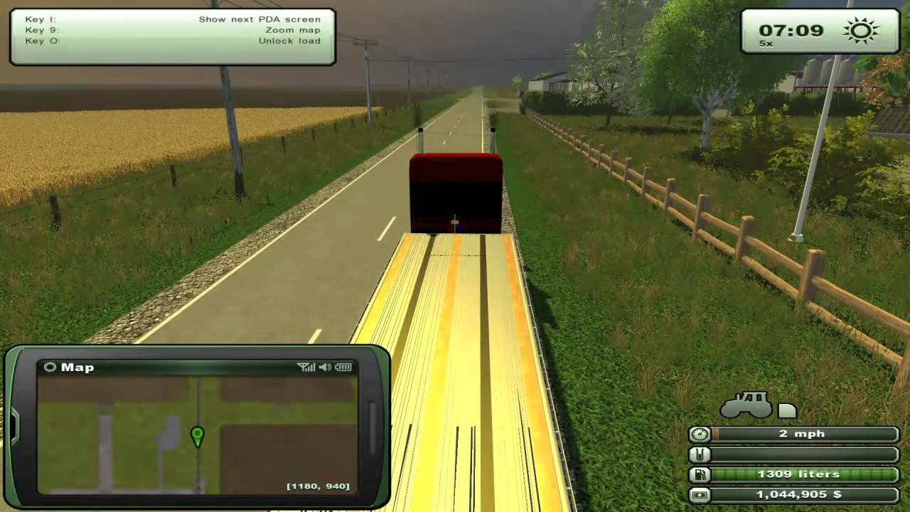 Farming Simulator 2013 Mods - Semi Trailers Flatbeds, Modern American ...