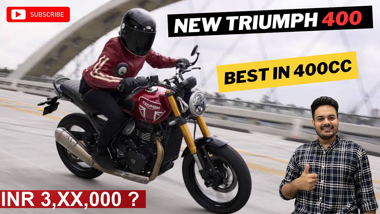New Triumph Speed 400 & Scrambler 400X | First Look | Bajaj-Triumph's ...