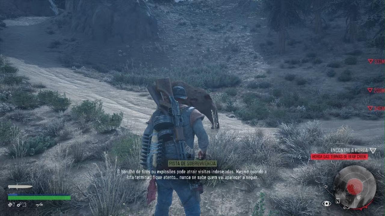 DAYS GONE Killing Rabido with a knife - YouTube