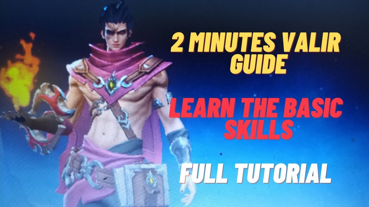 Valir 2 Minutes Guide | How to Use Valir Properly | Master the Basics ...