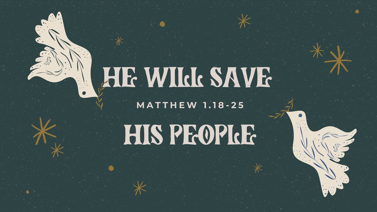 He Will Save His People - YouTube
