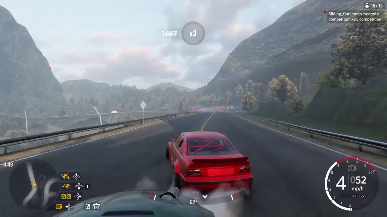 First attempt at Car X drift on ps4! - YouTube