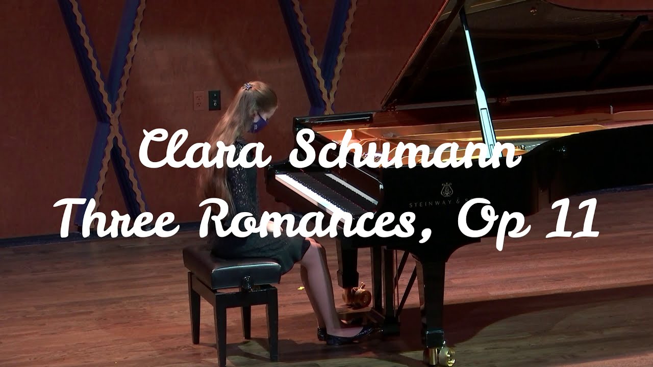Clara Schumann Three Romances, Op 11 - Anna Damerau - YouTube