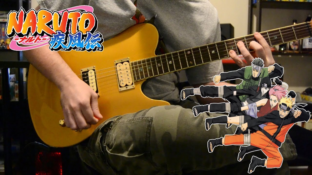 Naruto: Shippuden OP 15 『Guren - DOES』{TABS} Guitar Cover ナルト- 疾風伝 ...