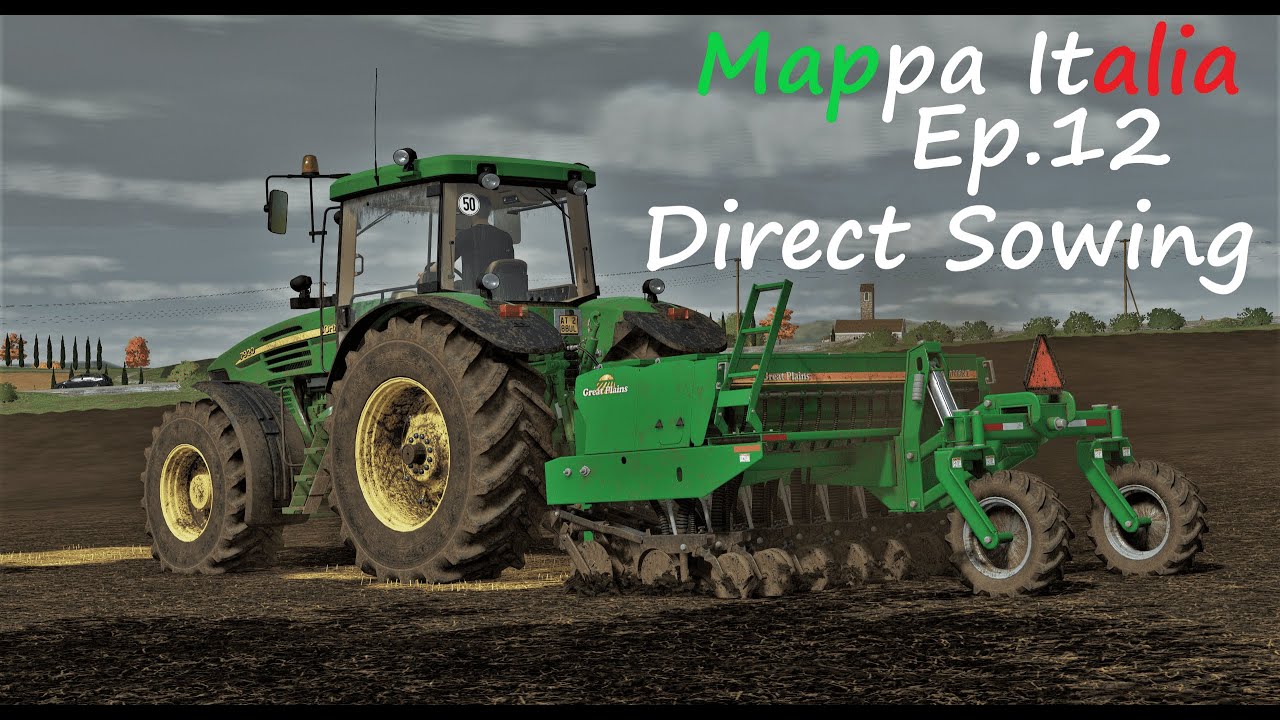 FS 22 Realistic Gameplay / Mappa Italia EP 12 / Direct Sowing / John ...