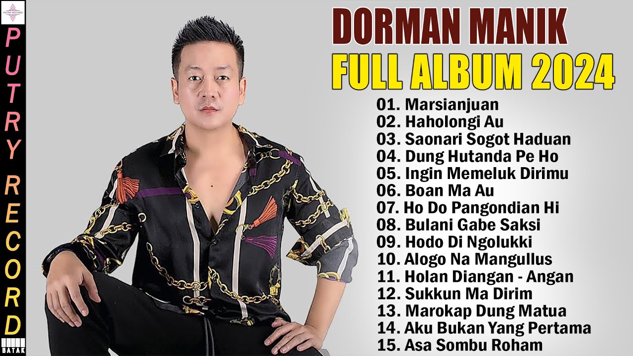 Kompilasi Lagu Batak Enak Didengar | Dorman Manik Full album ...