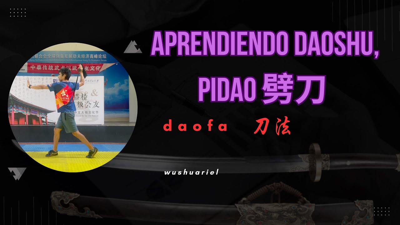 Aprendiendo DaoSHu, Pidao 劈刀- 4to video - YouTube