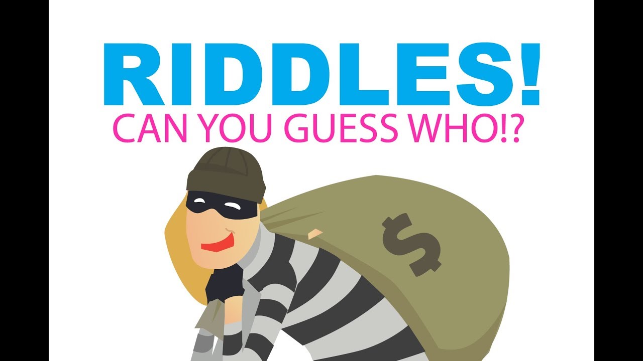 Fun Riddles for Kids! GUESS WHO DID IT! - YouTube