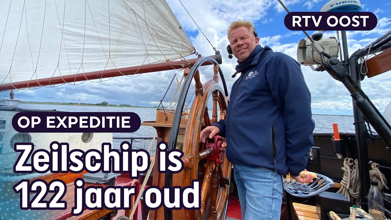 Op de klipper van kapitein Rob van Kampen naar Urk | RTV Oost - YouTube