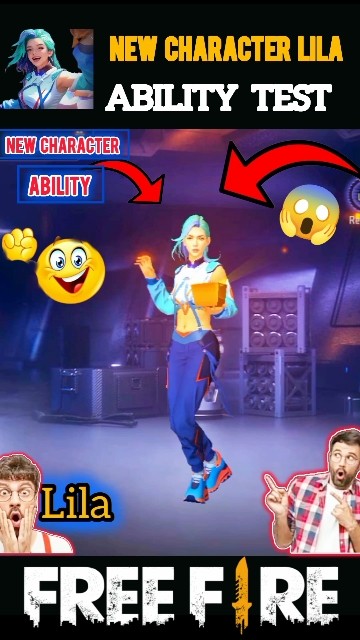 🔥New Secret Character LILA ABILITY TEST after OB46 in Freefire🔥l # ...