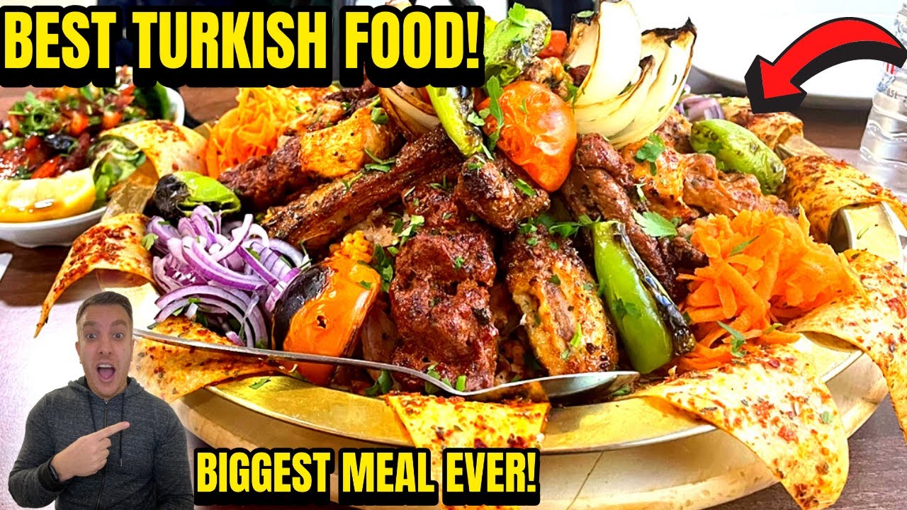 YOU HAVE TO SEE THIS!! BEST Turkish Food! MASSIVE Mixed Grill - YouTube