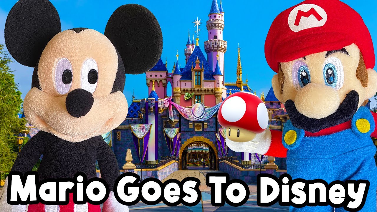 Mario Goes To DisneyLand - YouTube