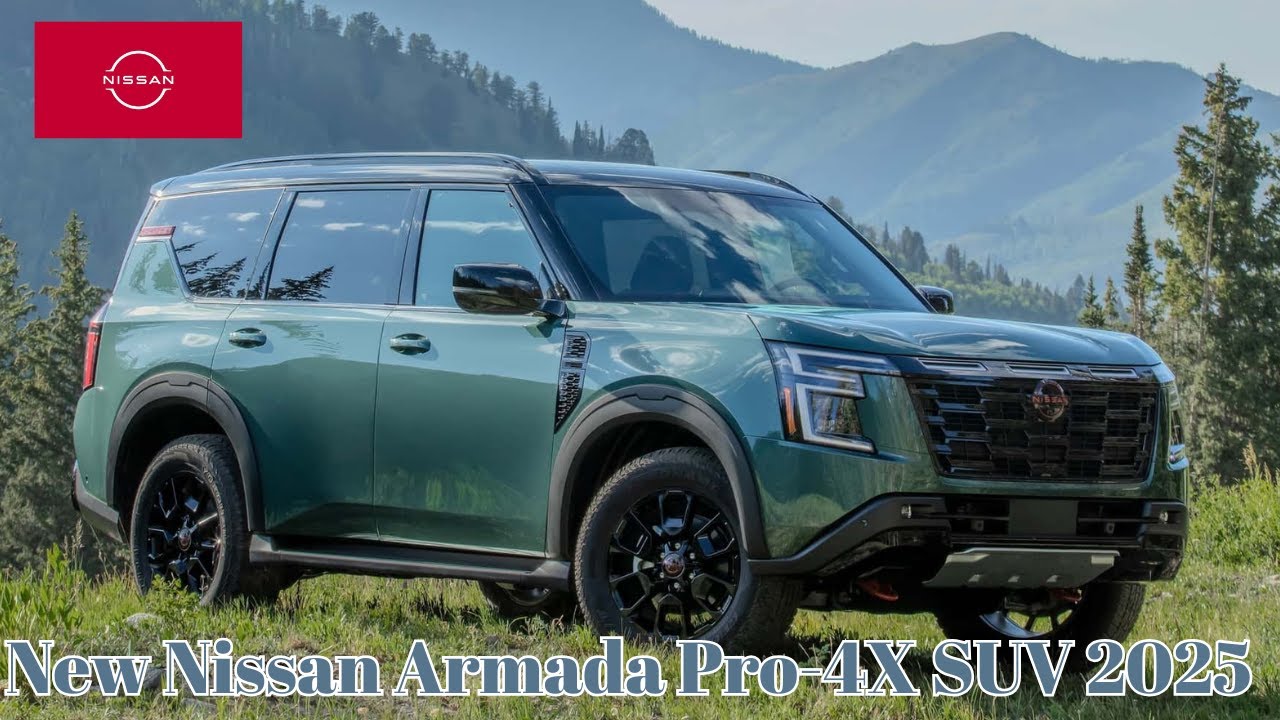 This Is It: Three-Row SUV | Sharp Design | 425 HP | New Nissan Armada ...