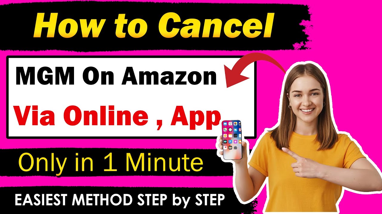 How To Cancel MGM plus On Amazon | cancel mgm plus subscription [ Via ...