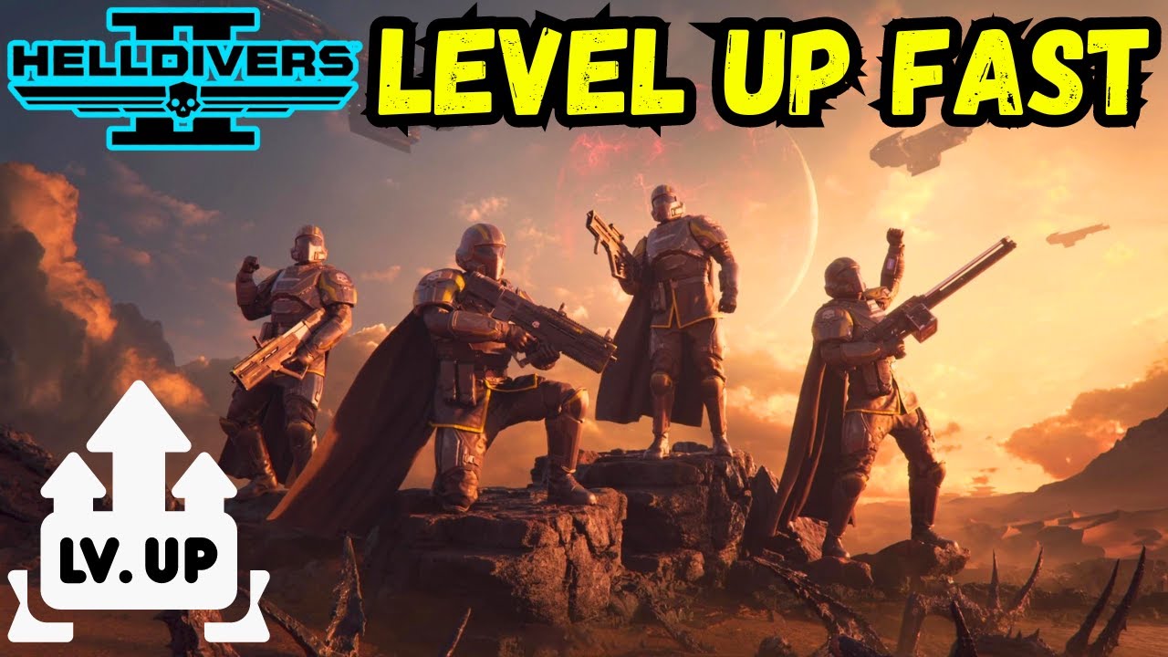 Helldivers 2 How to Level up FASTER for Beginners - YouTube