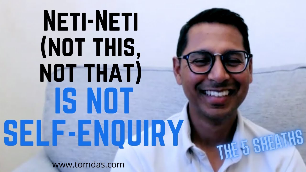Neti-Neti (not this, not that) is not Self-Enquiry | Ramana Maharshi ...