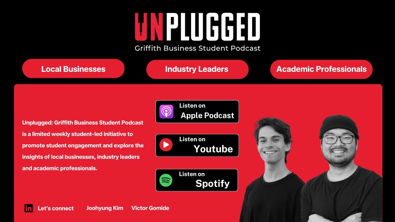Make it Matter | Unplugged: Griffith Business Students Podcast - YouTube