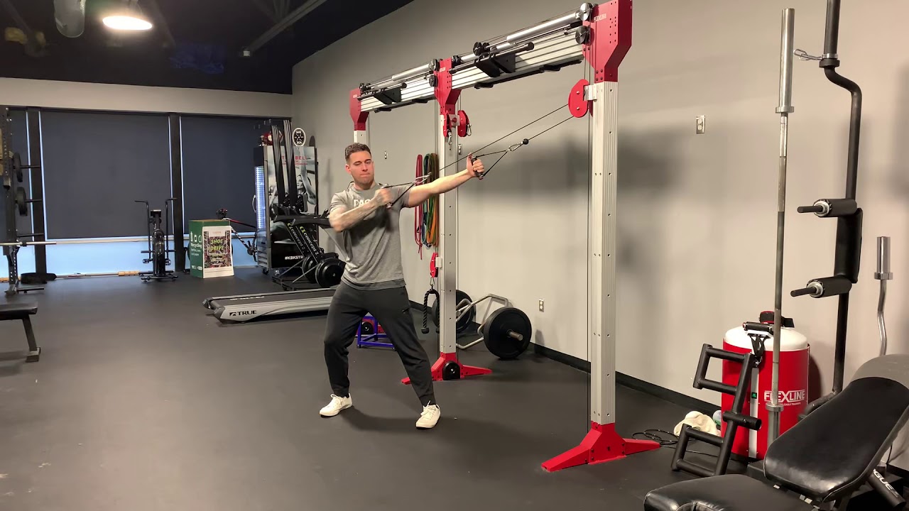 Archer Rows (cable resistance) - YouTube