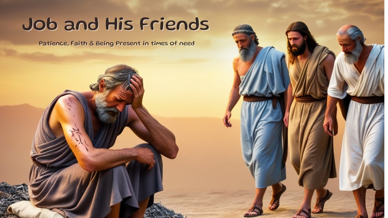 Job & His Friends | Bible Story | Faith & Being Present In Times Of ...