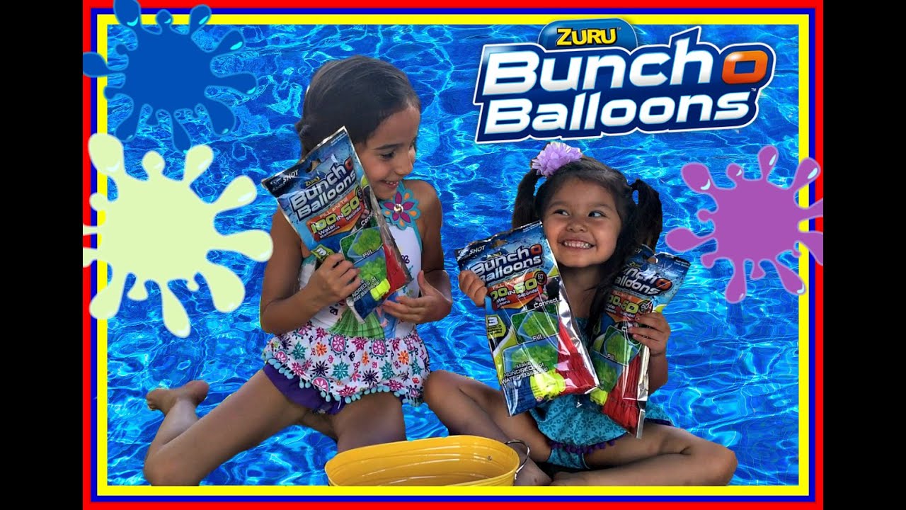 Buncho Balloon Fight!! | doubletroubleplaytime - YouTube
