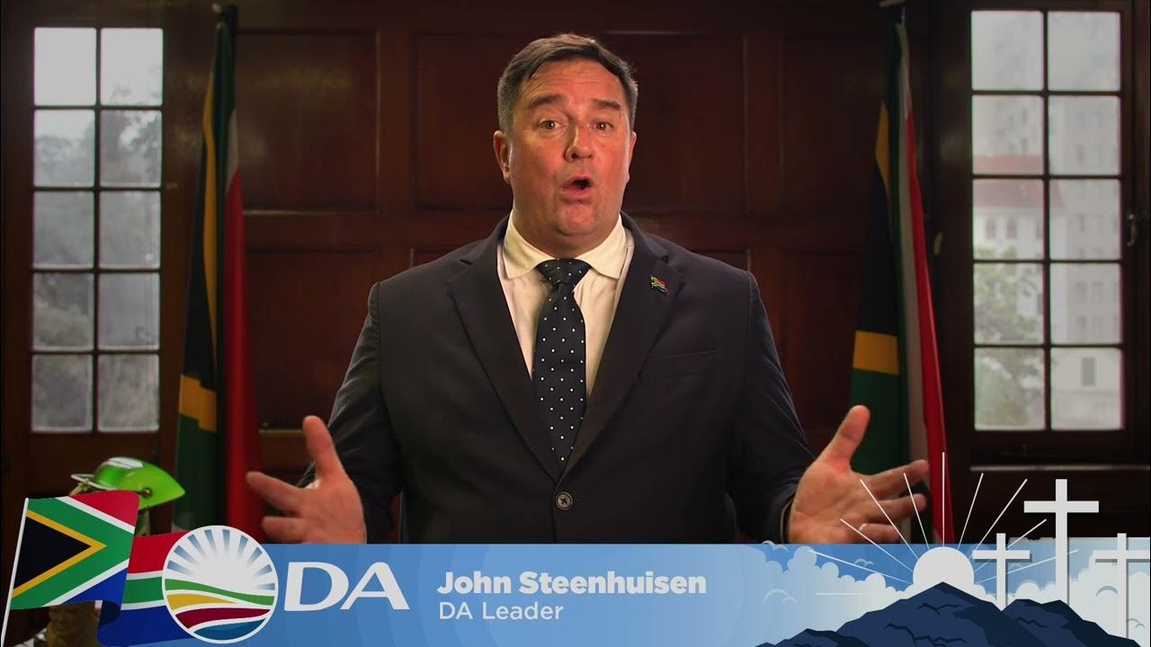 Easter message from DA Leader, John Steenhuisen - YouTube