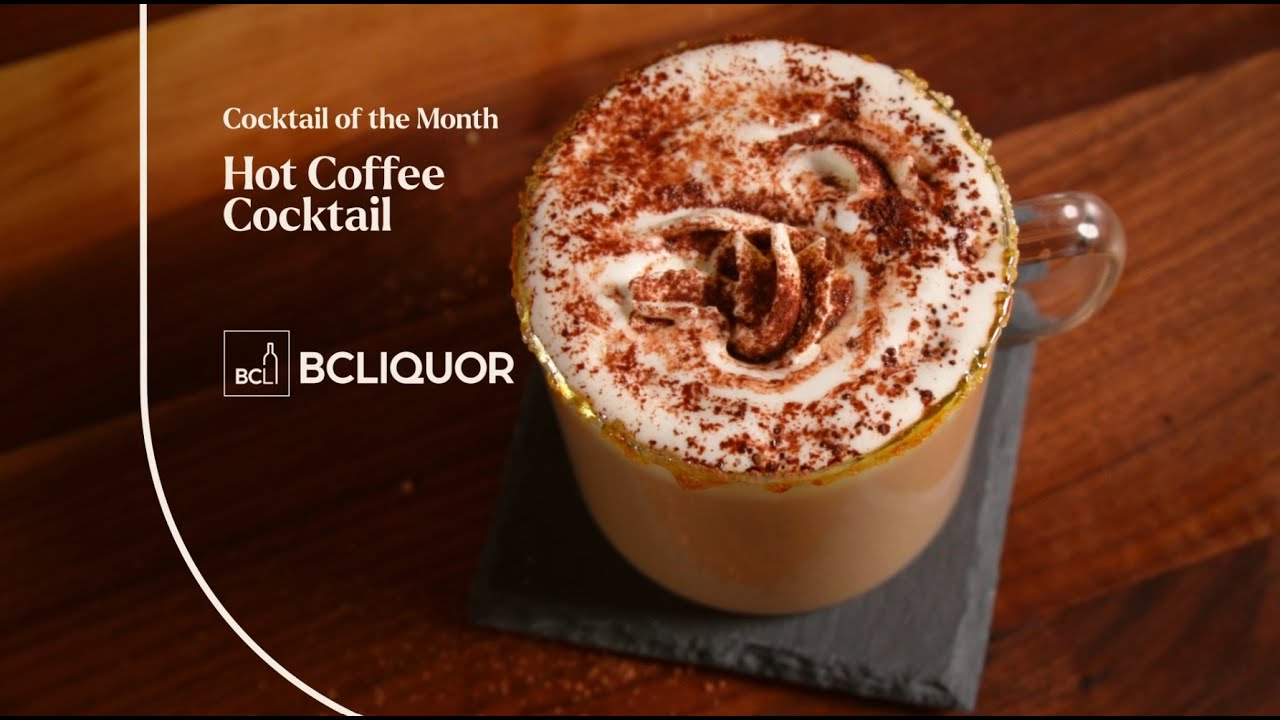 Cocktail of the Month: Hot Coffee Cocktail - YouTube