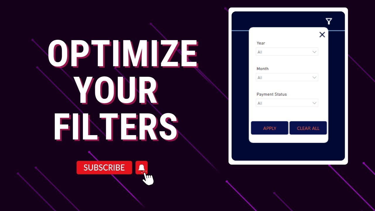 🚀 How to Optimize Your Power BI Reports with Effective Filtering - YouTube
