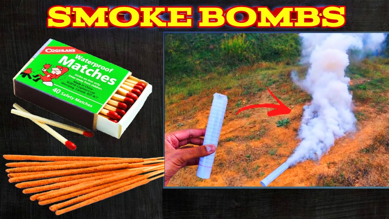 How to Make a Smoke Bomb with a Matchstick - Easye - YouTube