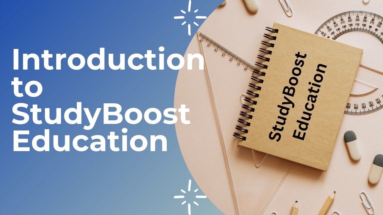 Introduction To Our Channel || StudyBoost Education || My First Video - YouTube