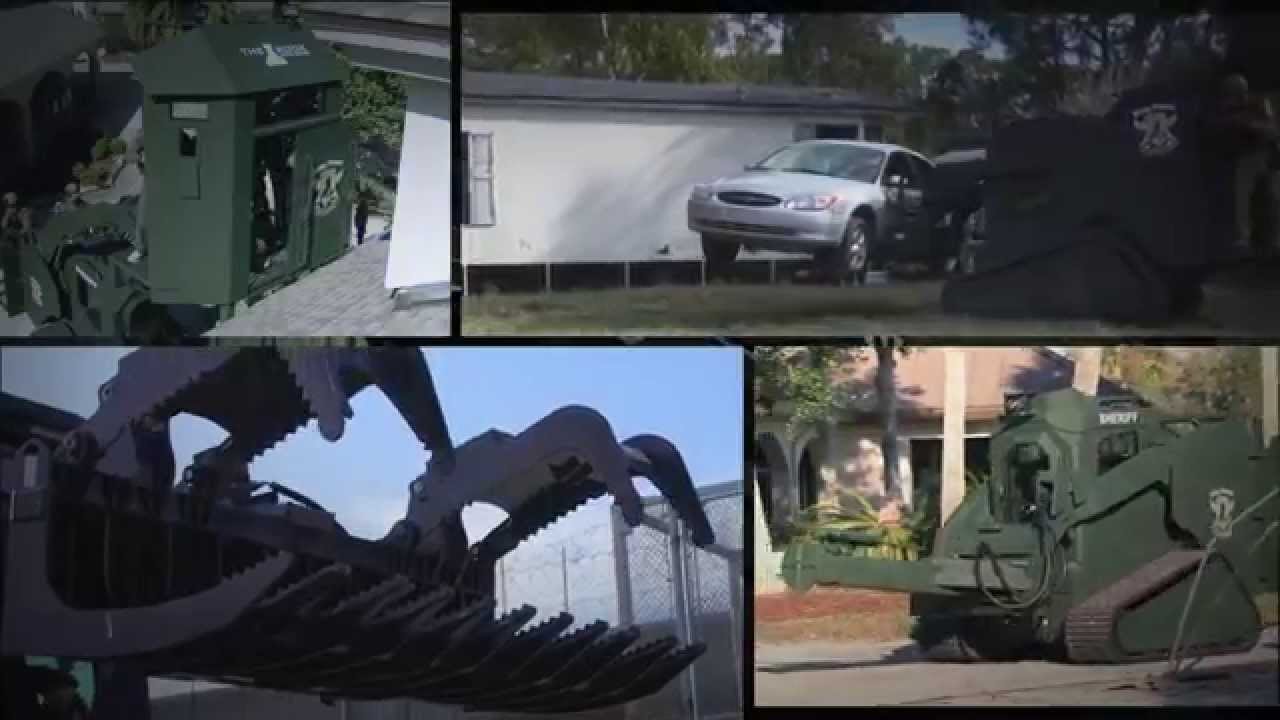 The Rook, an armored critical incident vehicle 2015 - YouTube
