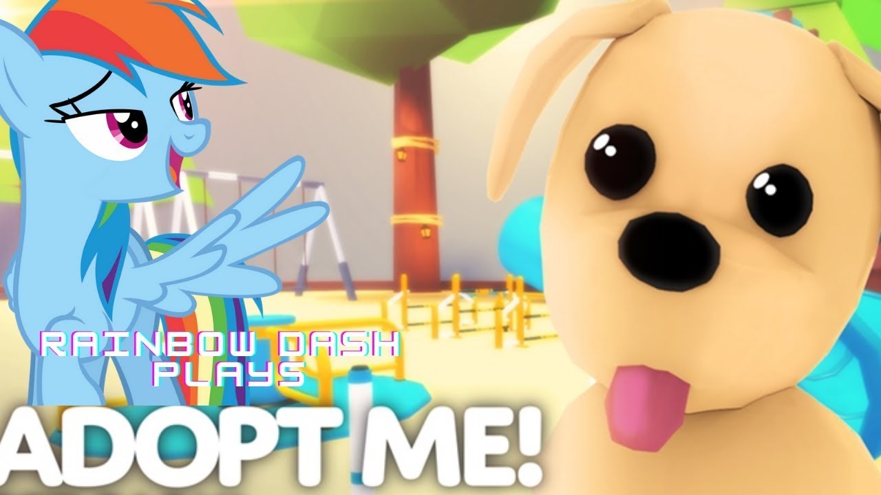 Rainbow dash Plays Roblox Adopt Me 2 - YouTube