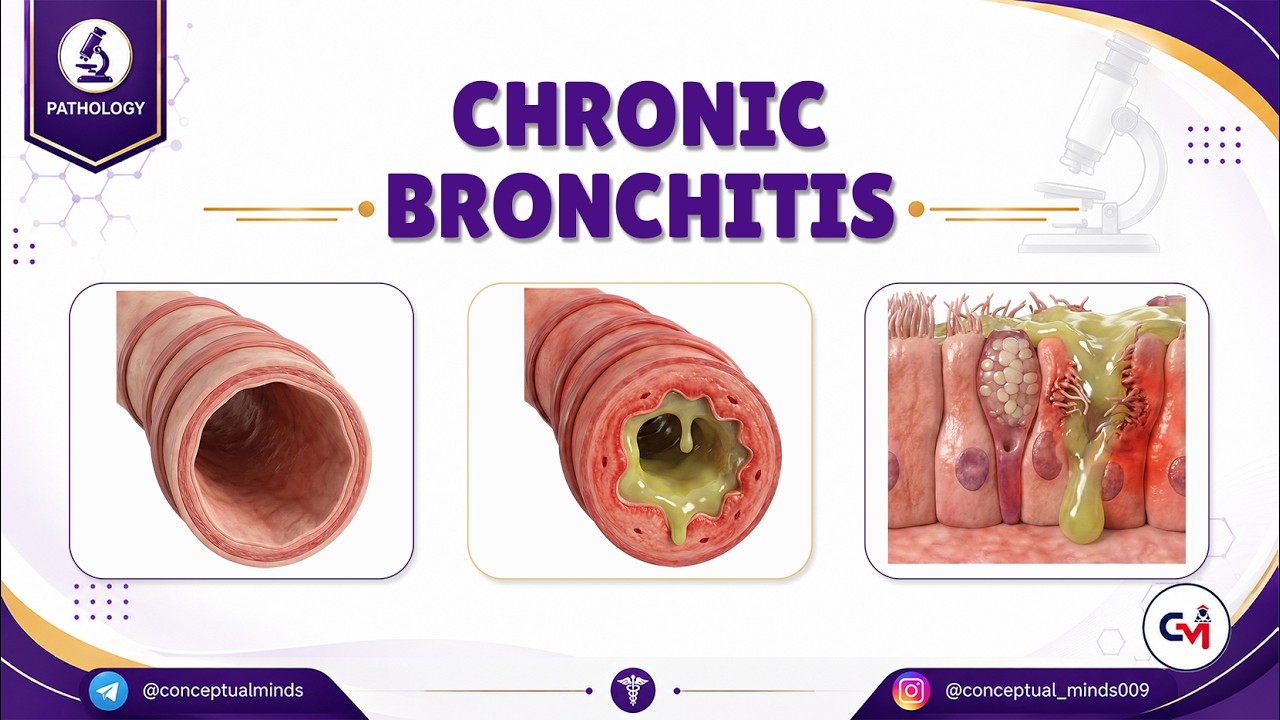 Chronic Bronchitis 💨 Mucus Hypersecretion & Blue Bloaters | Master the ...