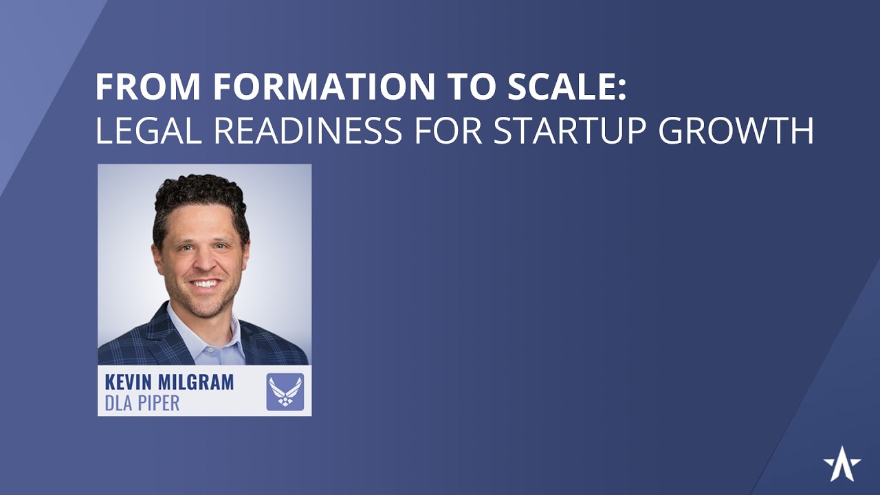 MVS2026: From Formation to Scale: Legal Readiness For Startup Growth ...