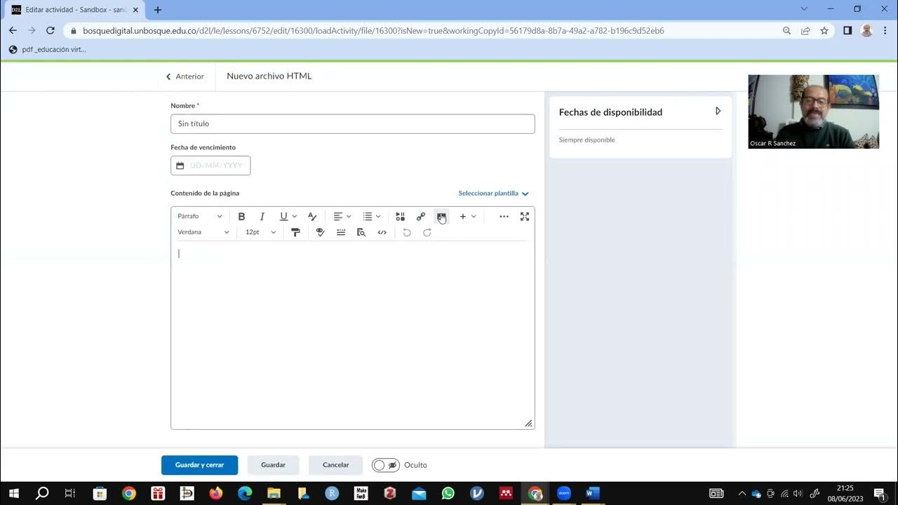 Tutorial 4: Editor de Brightspace - YouTube