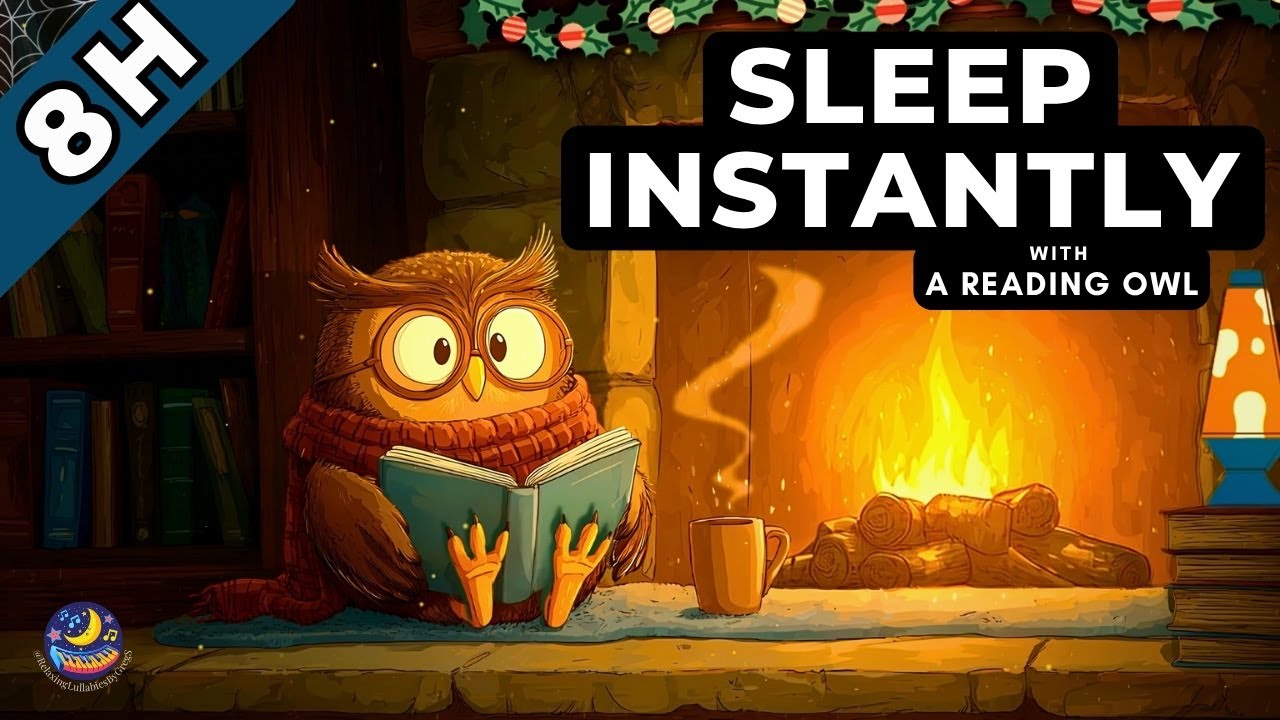 The Reading Owl's Lullaby for Babies to go to Sleep 8-hour long 🦉 #143 ...