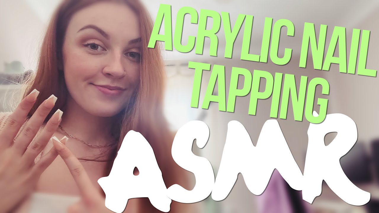 long(ish) acrylic nail tapping (no talking after intro) - ASMR - YouTube
