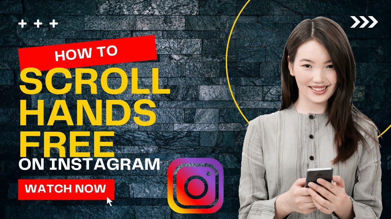 How to Scroll Hands Free on Instagram Android | Easy Tutorial - YouTube
