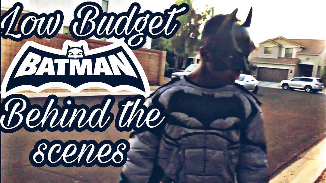 Behind the Scenes of Low Budget Batman - YouTube