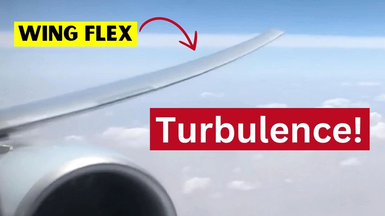 Boeing 777-300 wing BENDS! Turbulence! Wing Flex! - YouTube