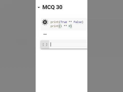MCQ 30 #shorts #python #coding #dsa #leetcode #algorithm #viral #hackerrank #lovebabbardsasheet ...
