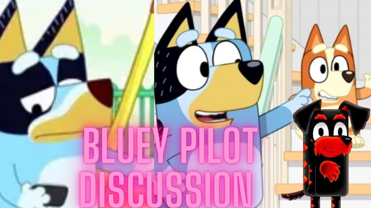 My Bluey Pilot Discussion #youtubevideo #youtubervideo #bluey #share # ...