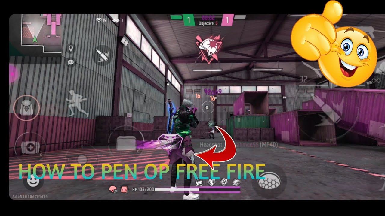 HOW TO PEN FREE FIRE - YouTube