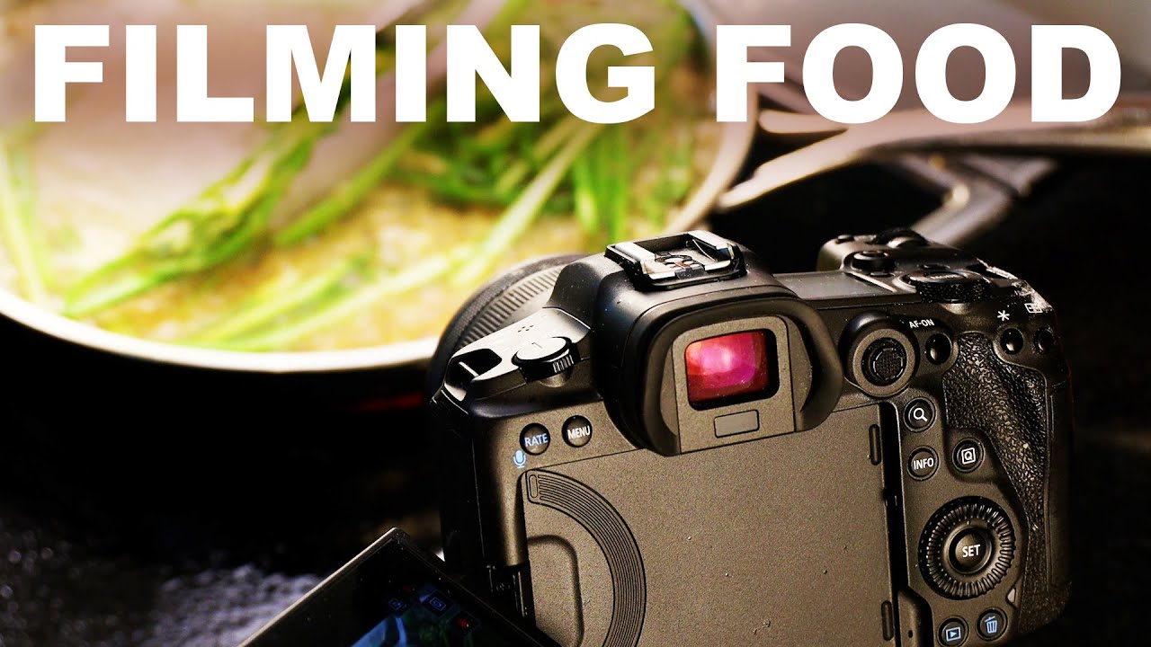 How I shoot recipe videos - YouTube