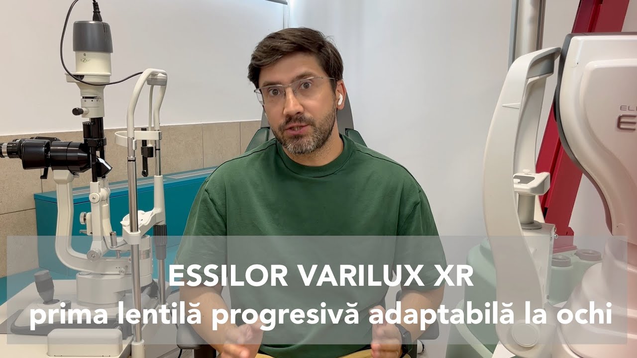 Prima lentilă progresivă adaptabilă la ochi - ESSILOR VARILUX XR - YouTube