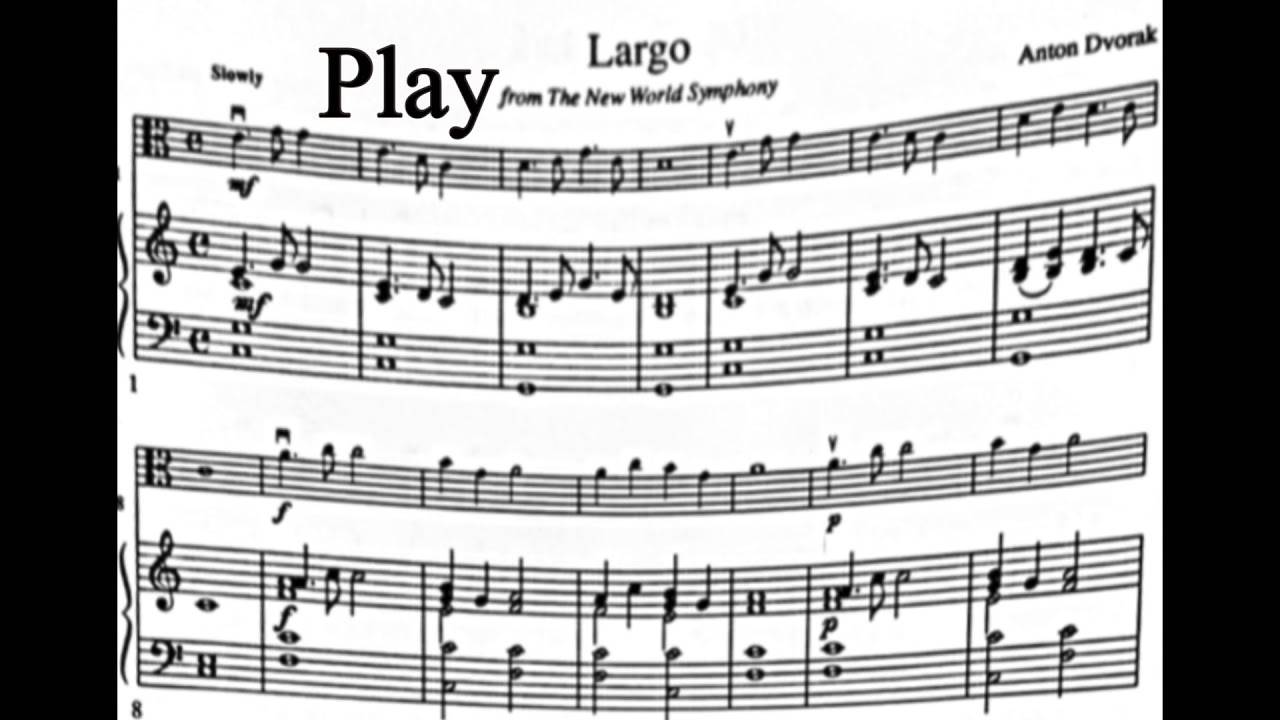 Largo from the New World Symphony for Viola - YouTube