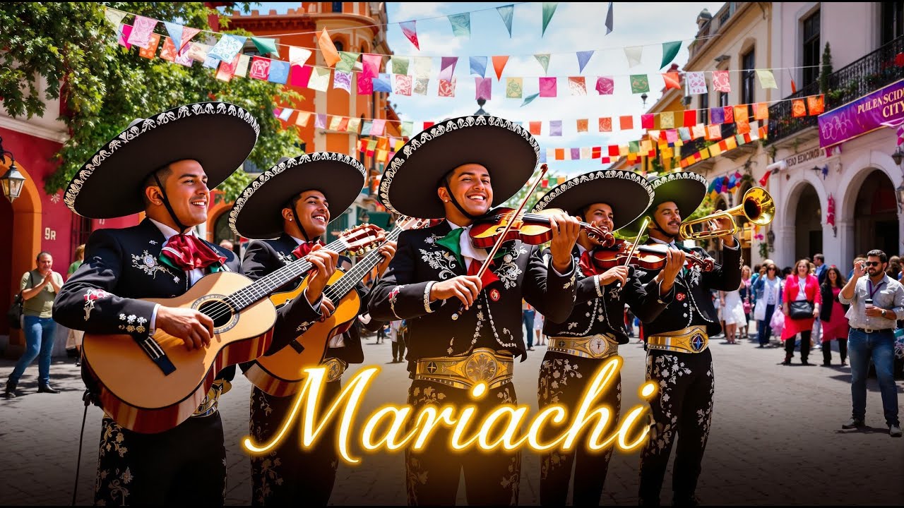 [4K] 🔥🎶 Vibrant Mariachi Fiesta Music - YouTube