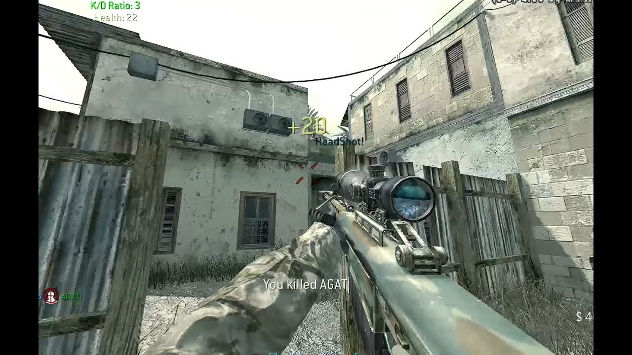 CoD4 MW Multiplayer [Crash][Crossfire][Strike] - YouTube