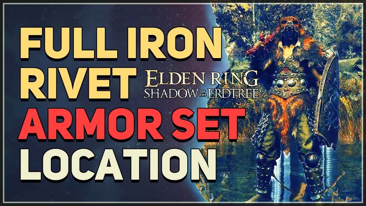 Full Iron Rivet Armor Set Location Elden Ring - YouTube